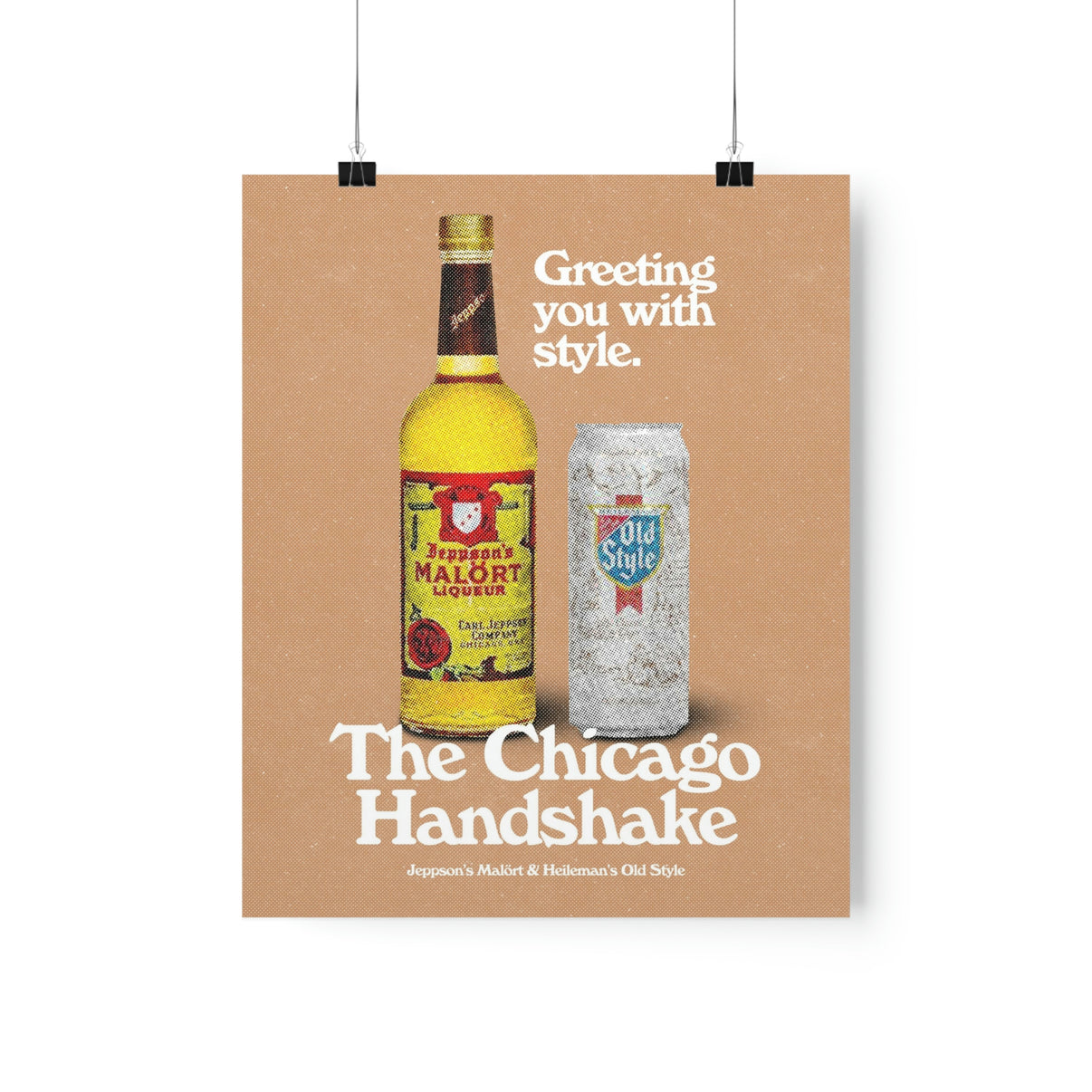 Chicago Handshake – Eaton Print Shop